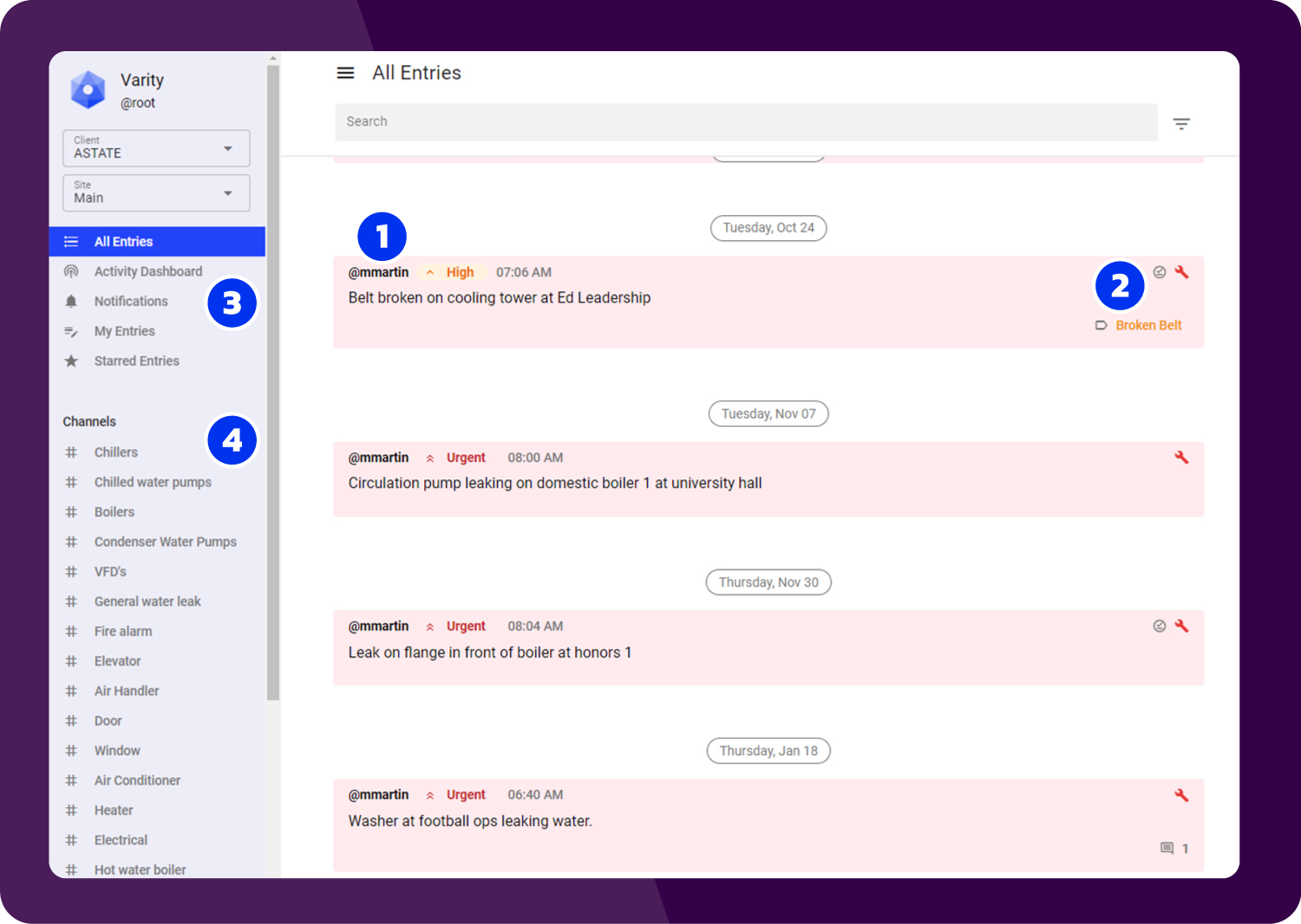 Cloud-Based Digital Engineer's Log - Varity